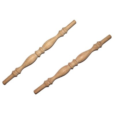 3/4" x 11" Oak Spindle w/3/8” Tenons > Larger Spindles > Wood-Dowel